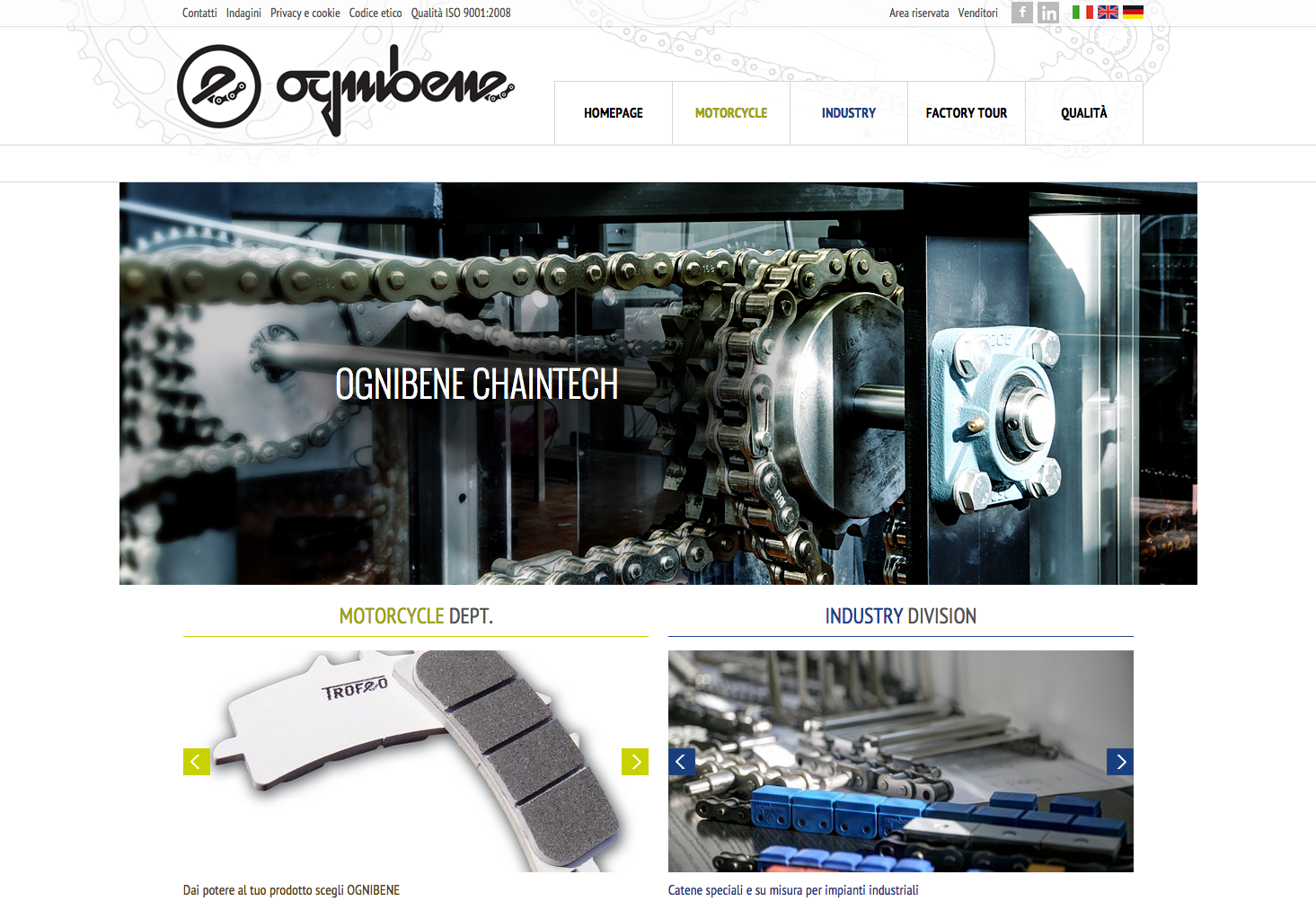 Ognibene Chaintech si rinnova!